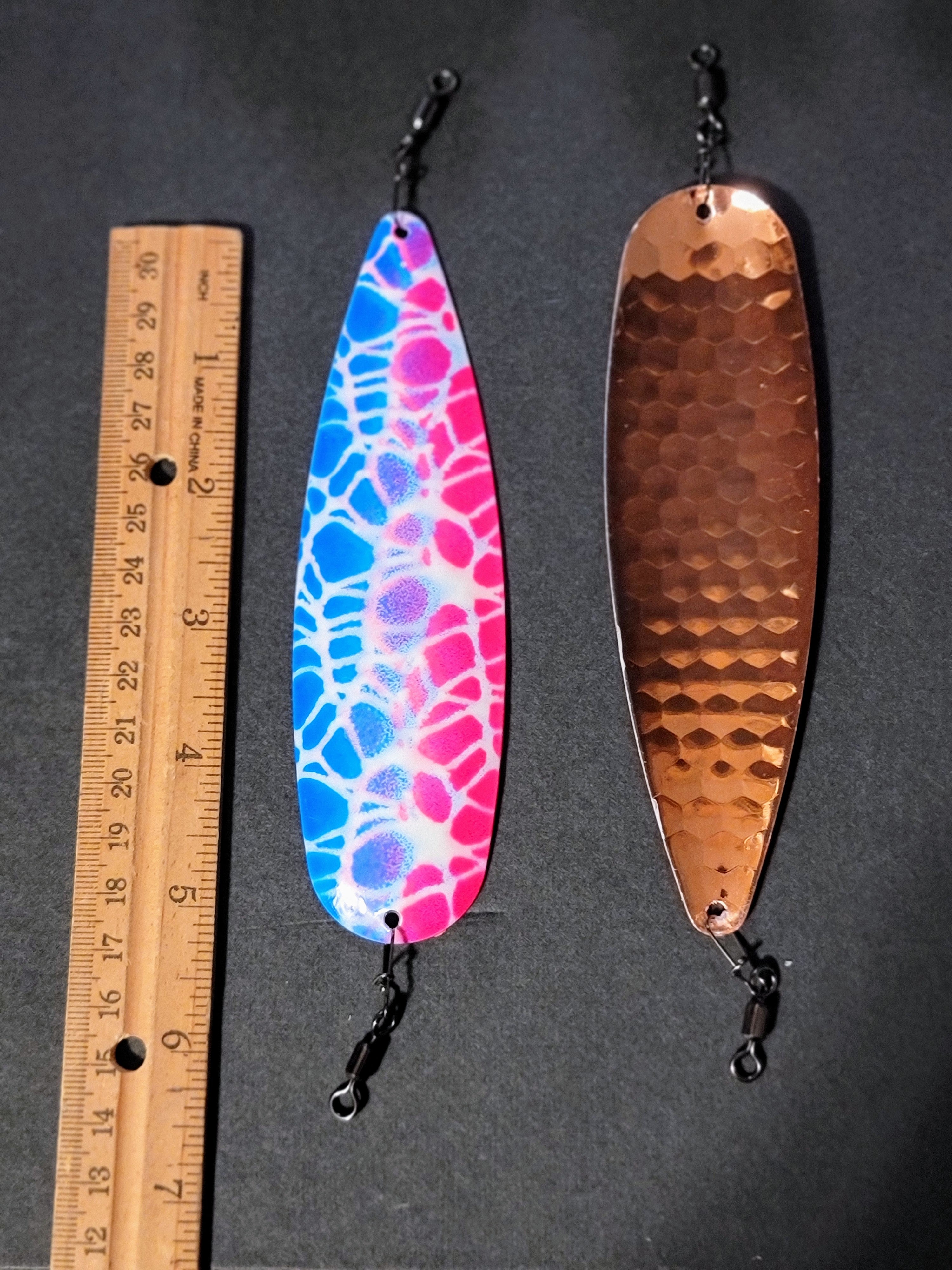 Giro Copper Kok Killer Dodger Mega Glow Caribbean – Giro Custom Lures