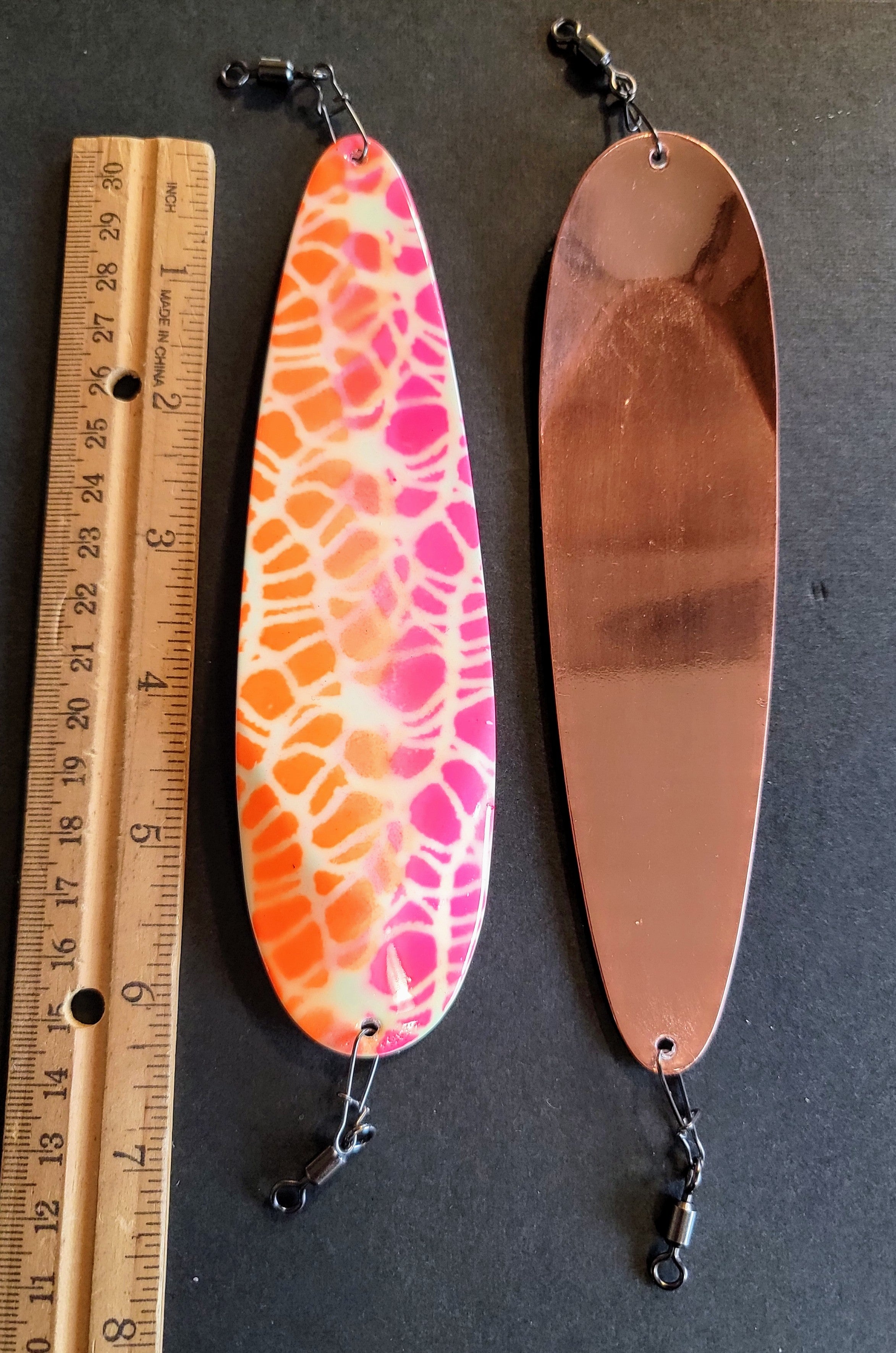 Warren's Super Glow "Copper" Rainbow Sherbet Mule Kicker – Giro Custom ...