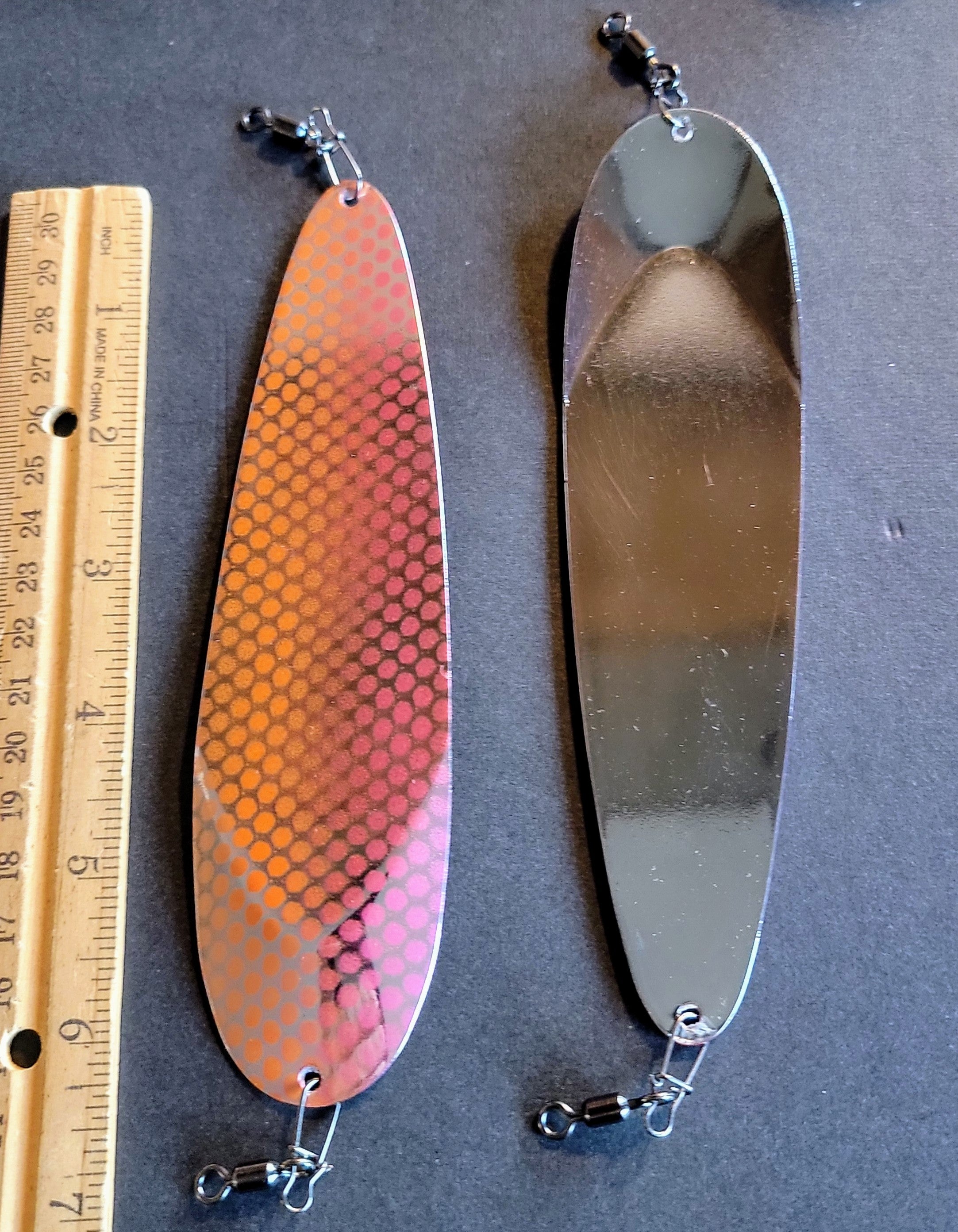 "New" Warrens "Chrome" Sunset Mule Kicker – Giro Custom Lures