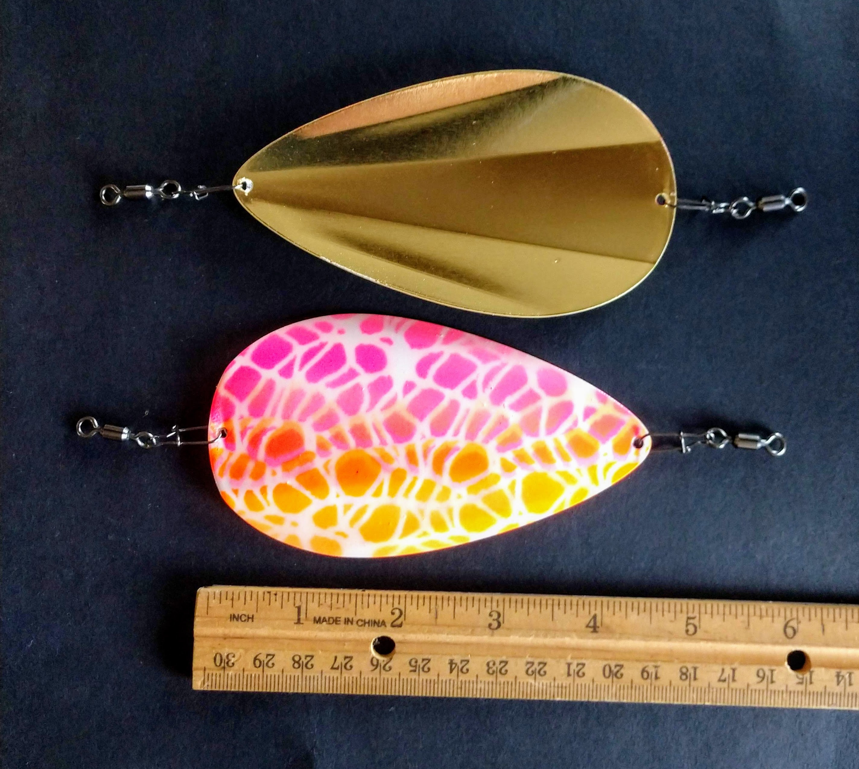 Giro Jet Dodger in Super Glow Rainbow Sherbert – Giro Custom Lures